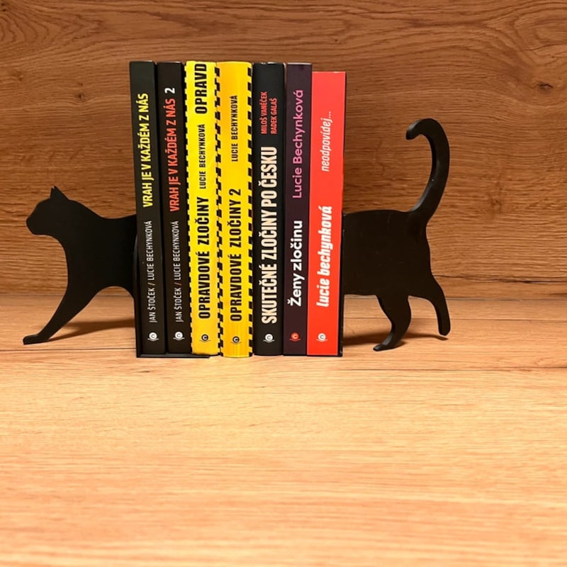Cat Bookends - Etsy