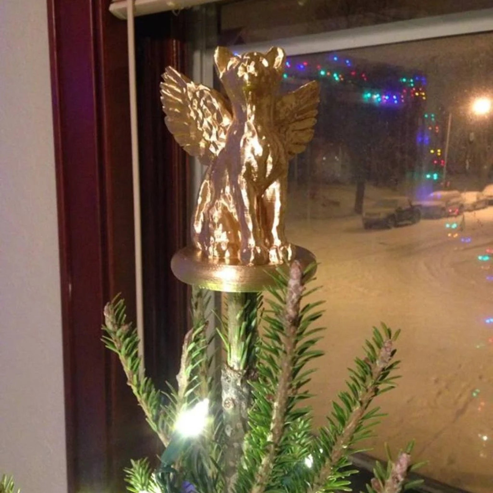 3D Printed Cat Tree Topper 10 Inches Tall - Etsy