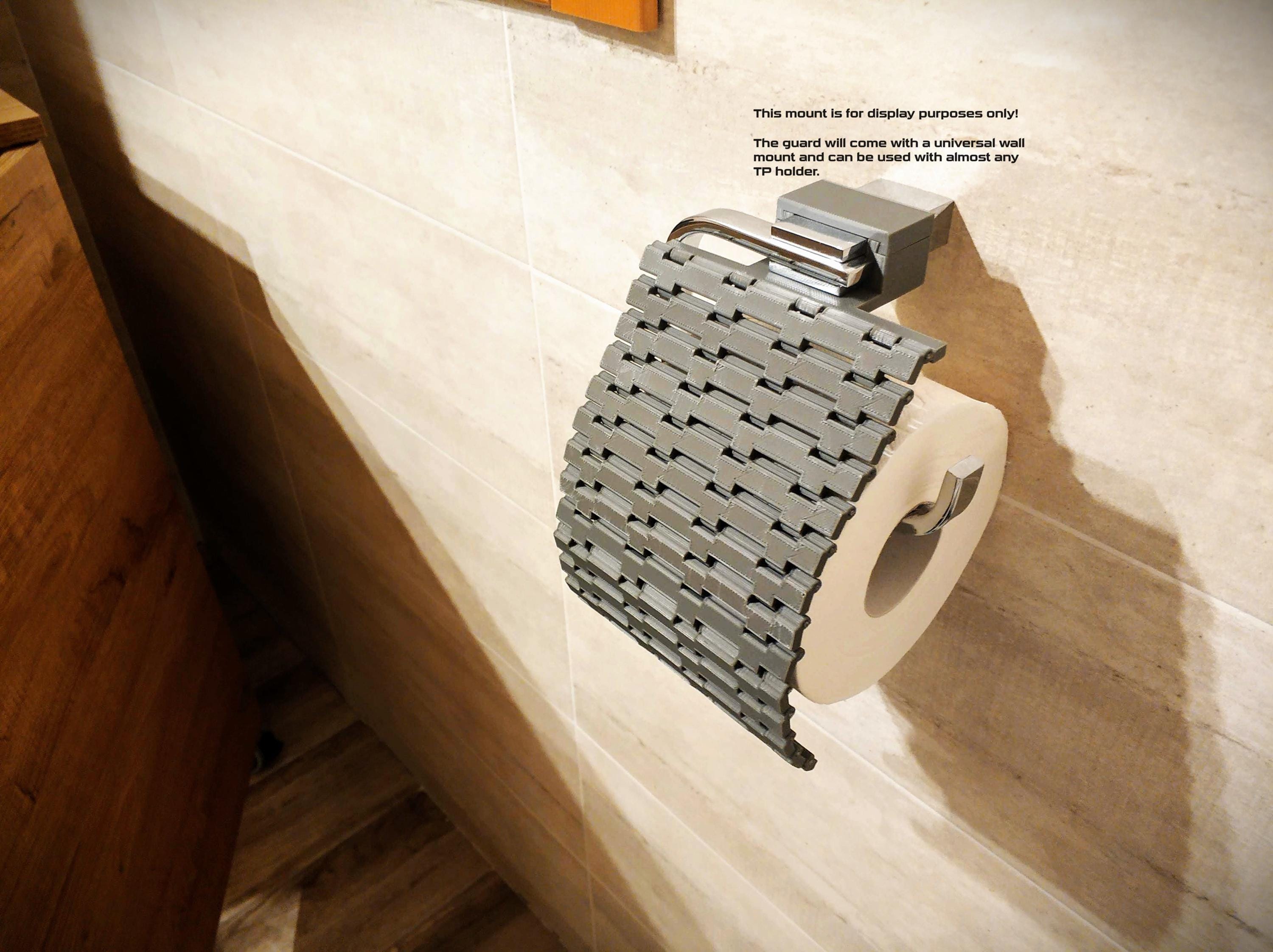 3D Printed Universal Cat Toilet Paper Guard - Etsy