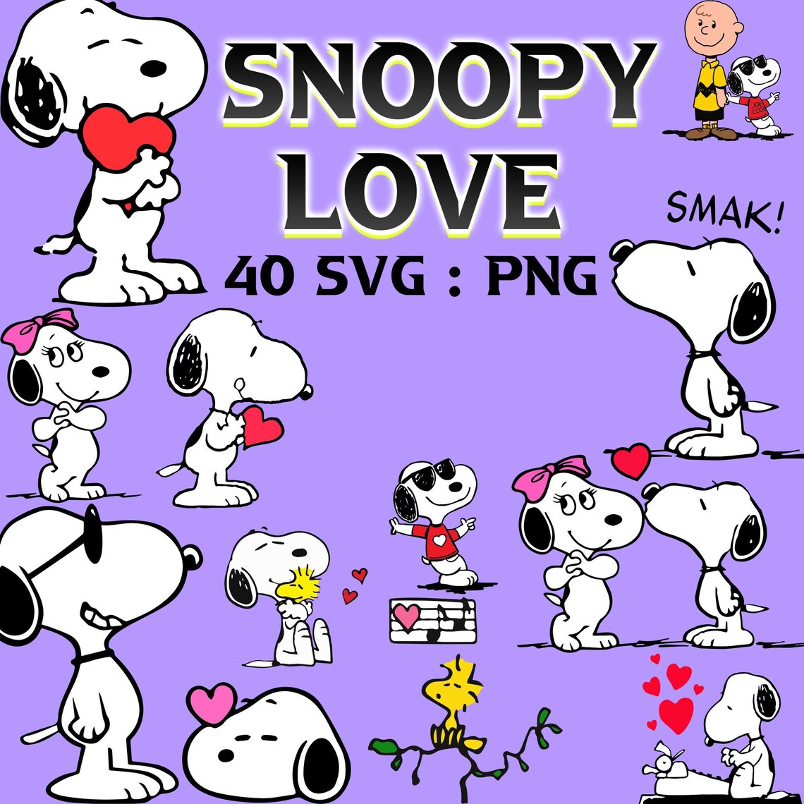Snoopy PNG-SVG Files Snoopy Svg Snoopy Png Snoopy Gifts Snoopy Shirt ...