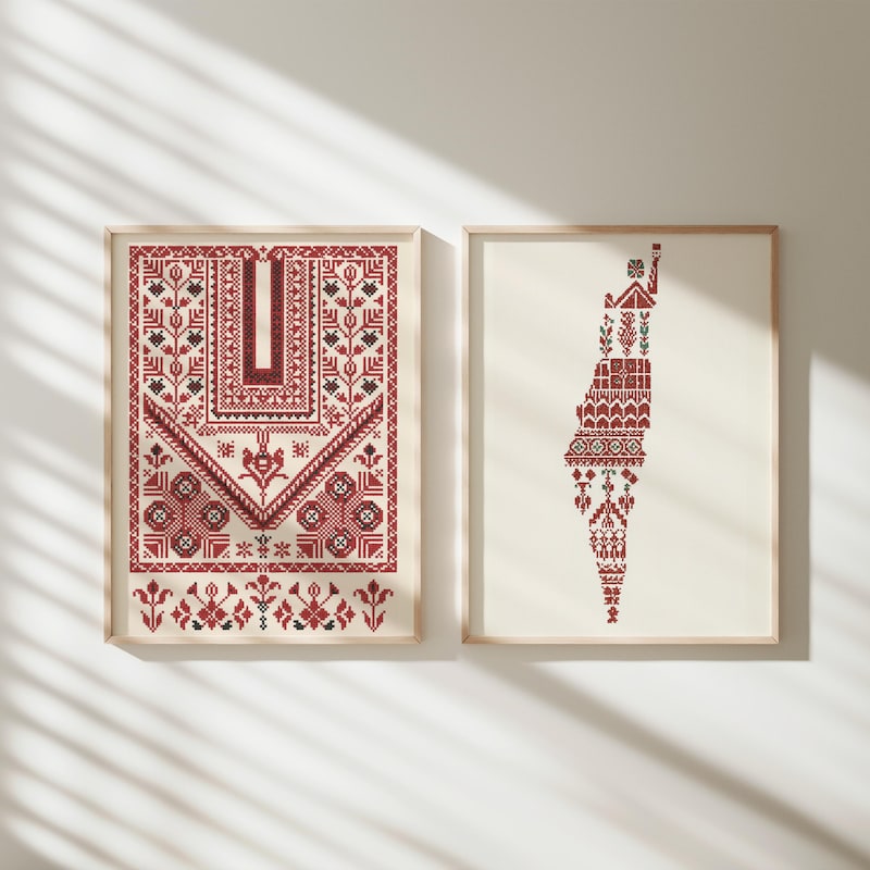 Thobe Palestine Tatreez - Etsy