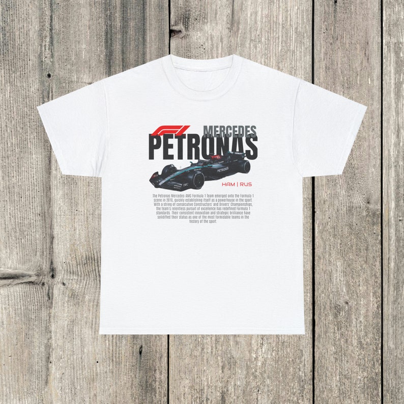 Petronas Mercedes Team Shirt Formula 1 Merch Grand Prix, Lewis Hamilton ...