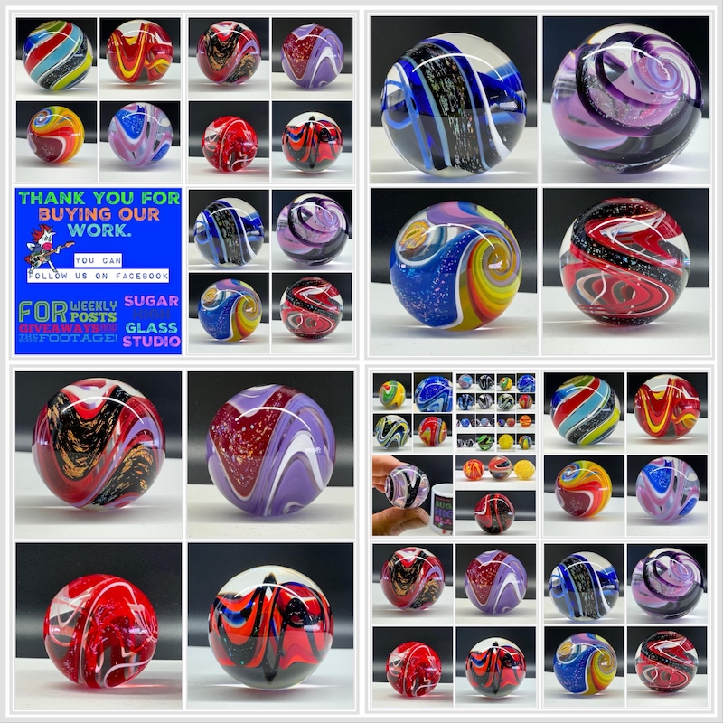 Large Marbles - Etsy