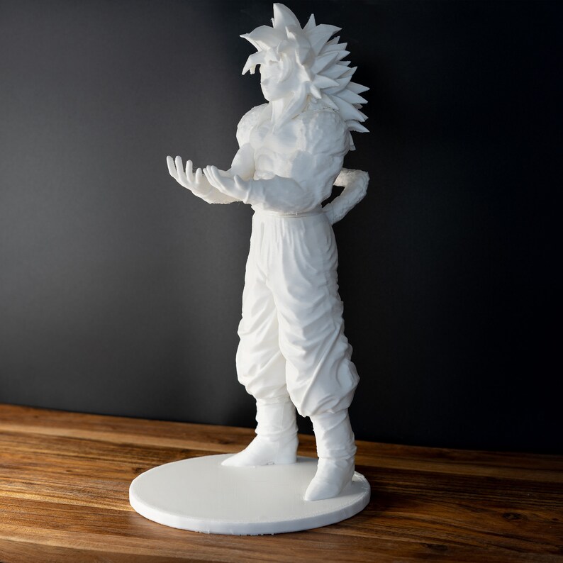 Goku Super Saiyan 4 Headphone Stand Gaming and Desk Accessory Gift ...