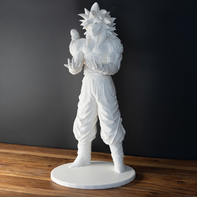 Goku Super Saiyan 4 Headphone Stand Gaming and Desk Accessory Gift ...