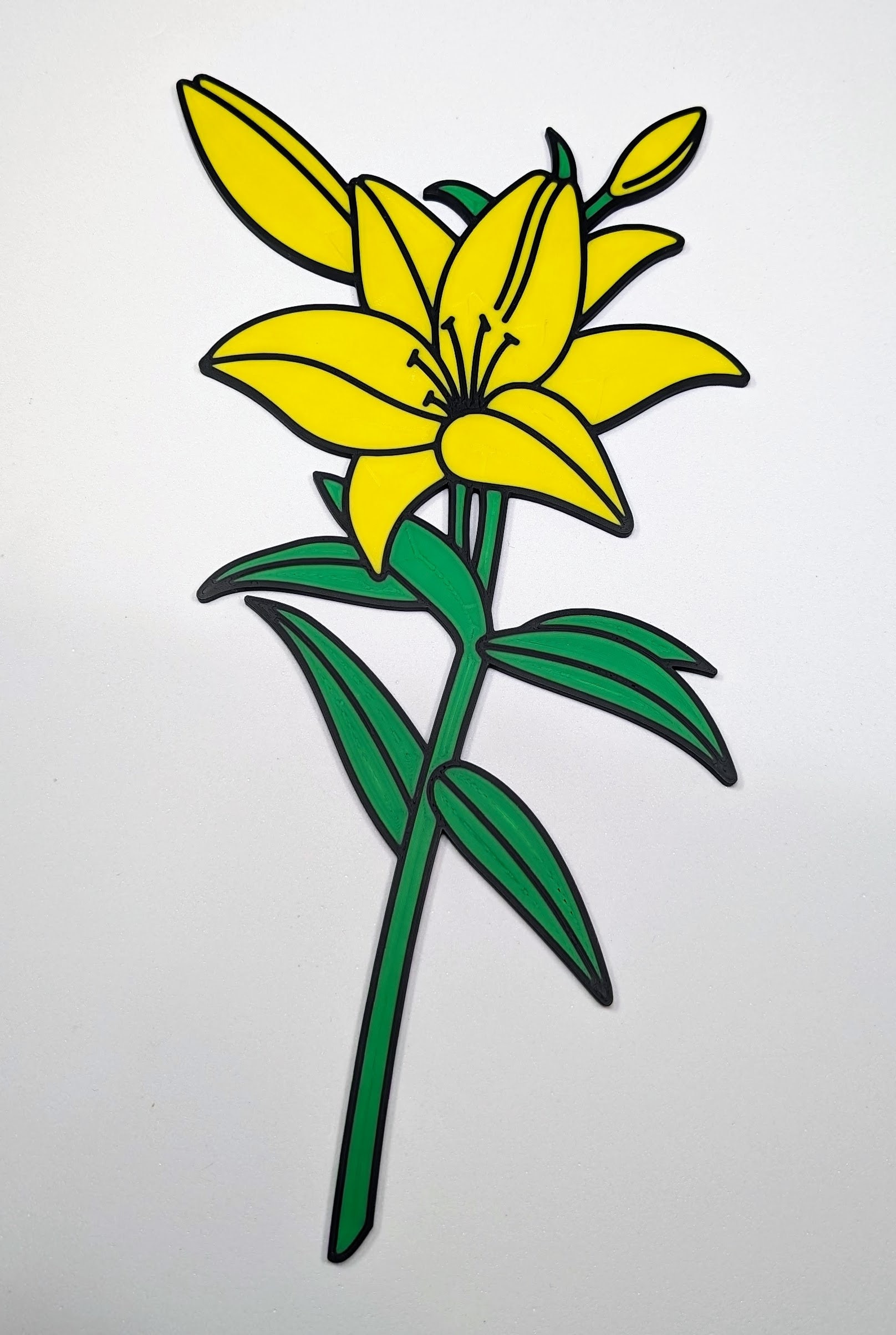 Lily Flower - Digital STL File - for 3D Printing - Etsy