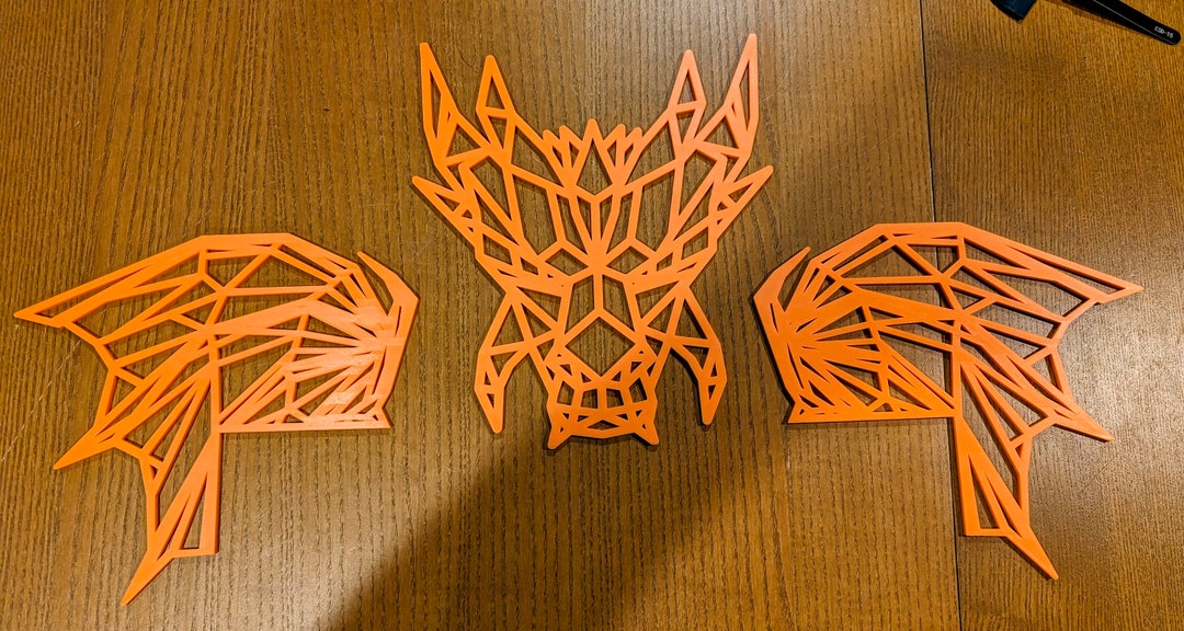 Dragon Door Topper Set With Wings for the Corners and a Head for the ...