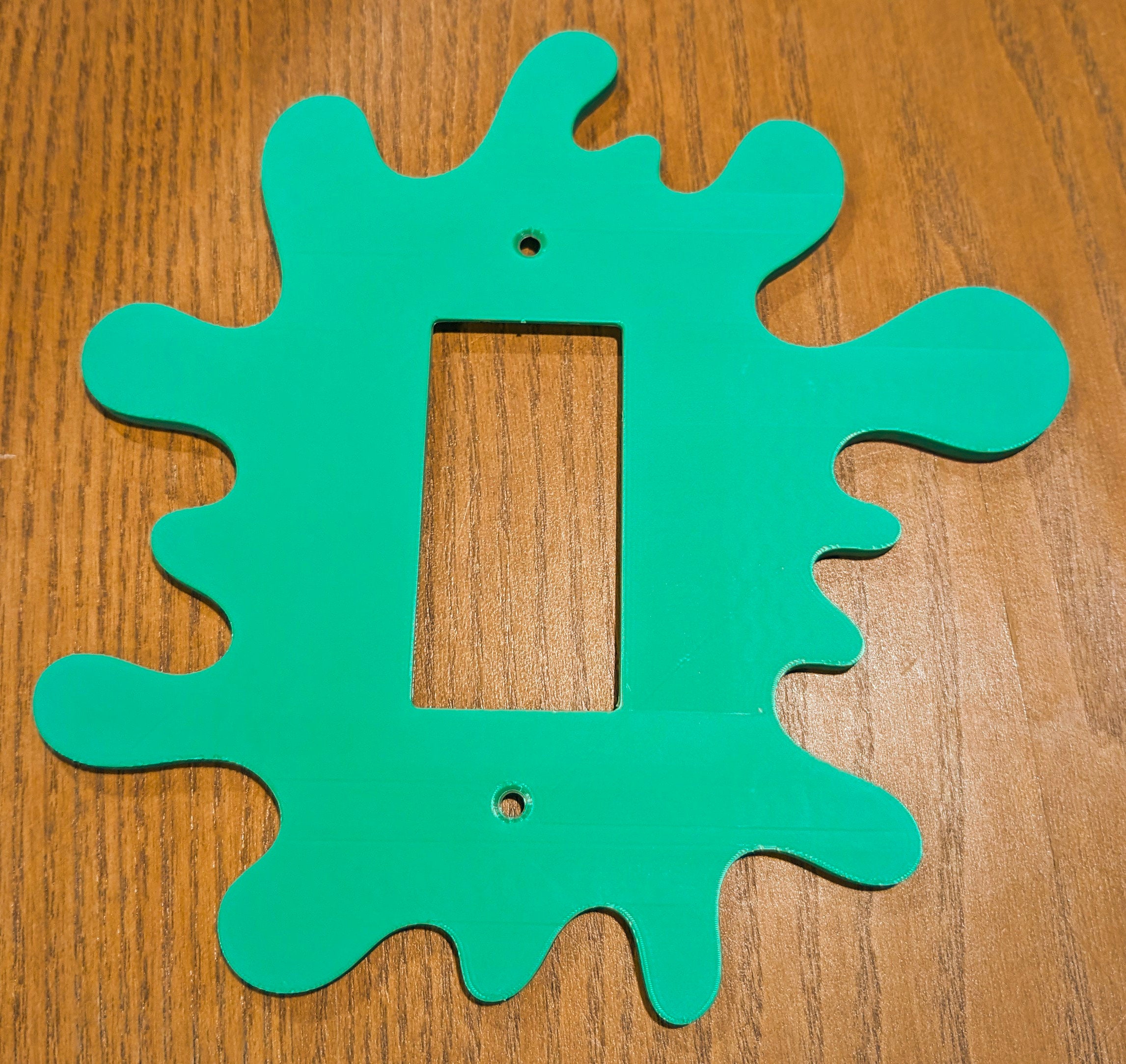 Color Splash Single Gang Switch Plate Cover, Rocker Style - STL File ...