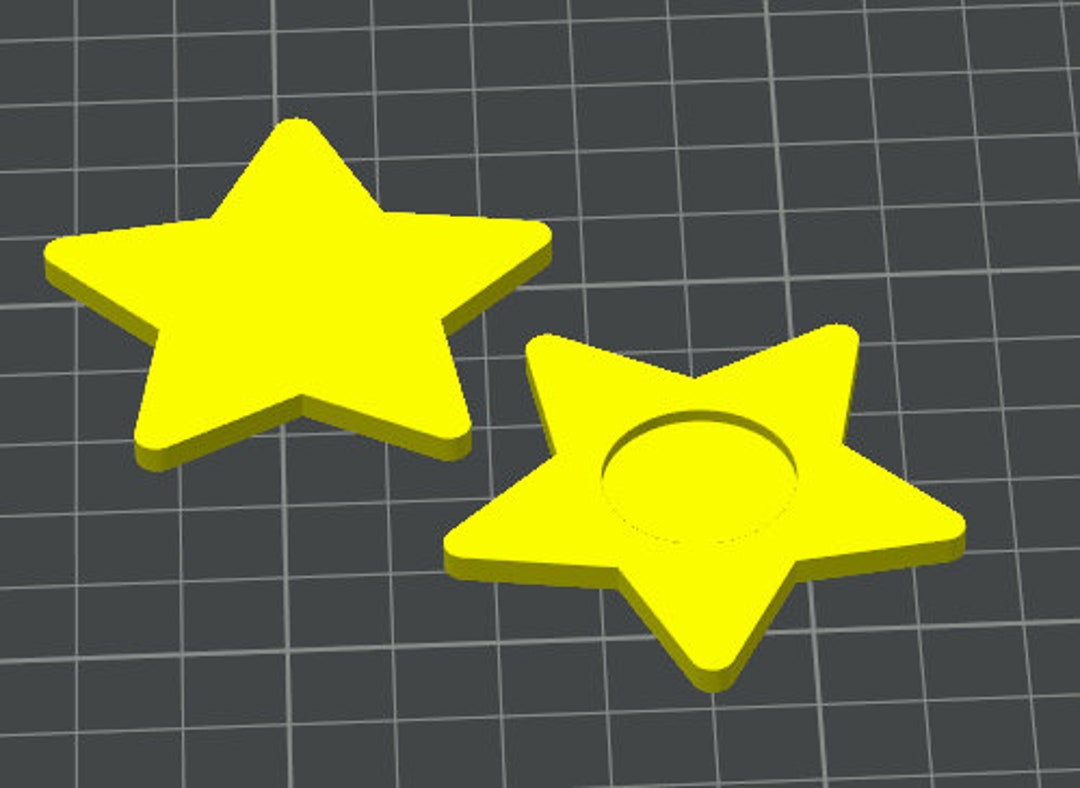 Star Magnet - Digital STL File - for 3D Printing - Etsy