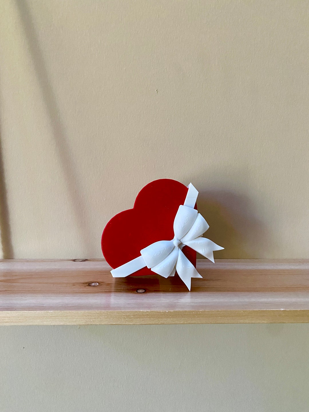 Valentines Day Heart Box - Etsy