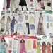 U Pick NEW LOOK UNCUT Ff Sewing Patterns 6122 6671 6056 0607 6121 6885 ...