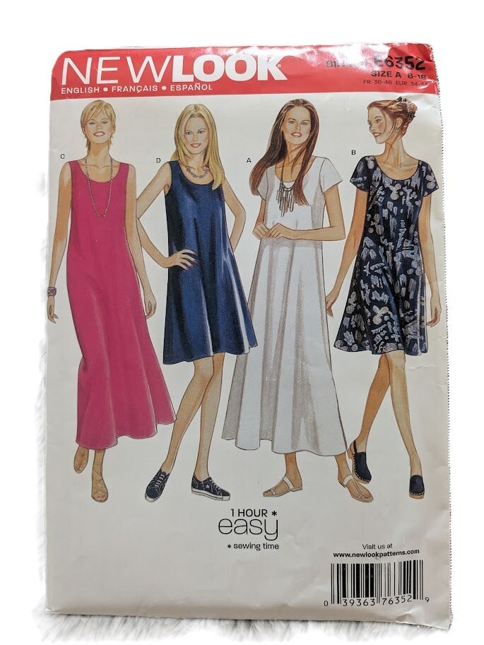 U Pick NEW LOOK UNCUT Ff Sewing Pattern 6271 6330 6899 6352 6866 6963 ...