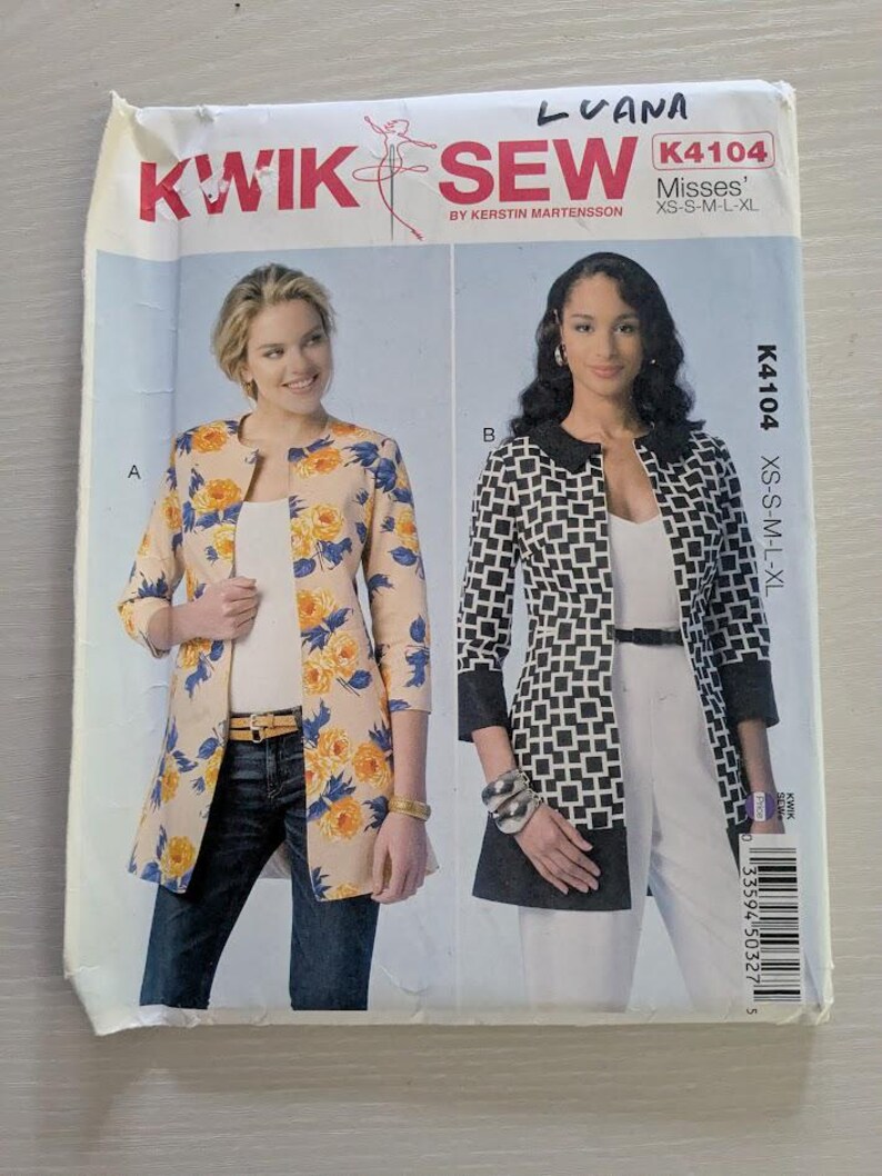 Uncut Kwik Sew Vintage Sewing Pattern 3307 3377 2100 2647 3337 3059 ...