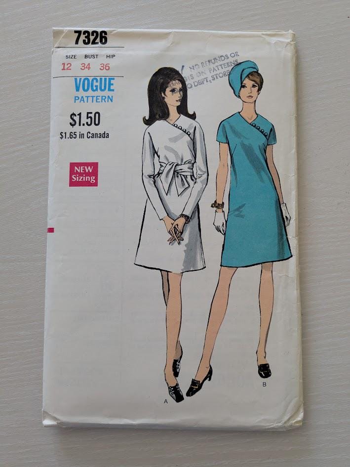 UNCUT RARE 1960s Vintage Vogue Sewing Pattern 7360 7528 8183 9496 9347 ...