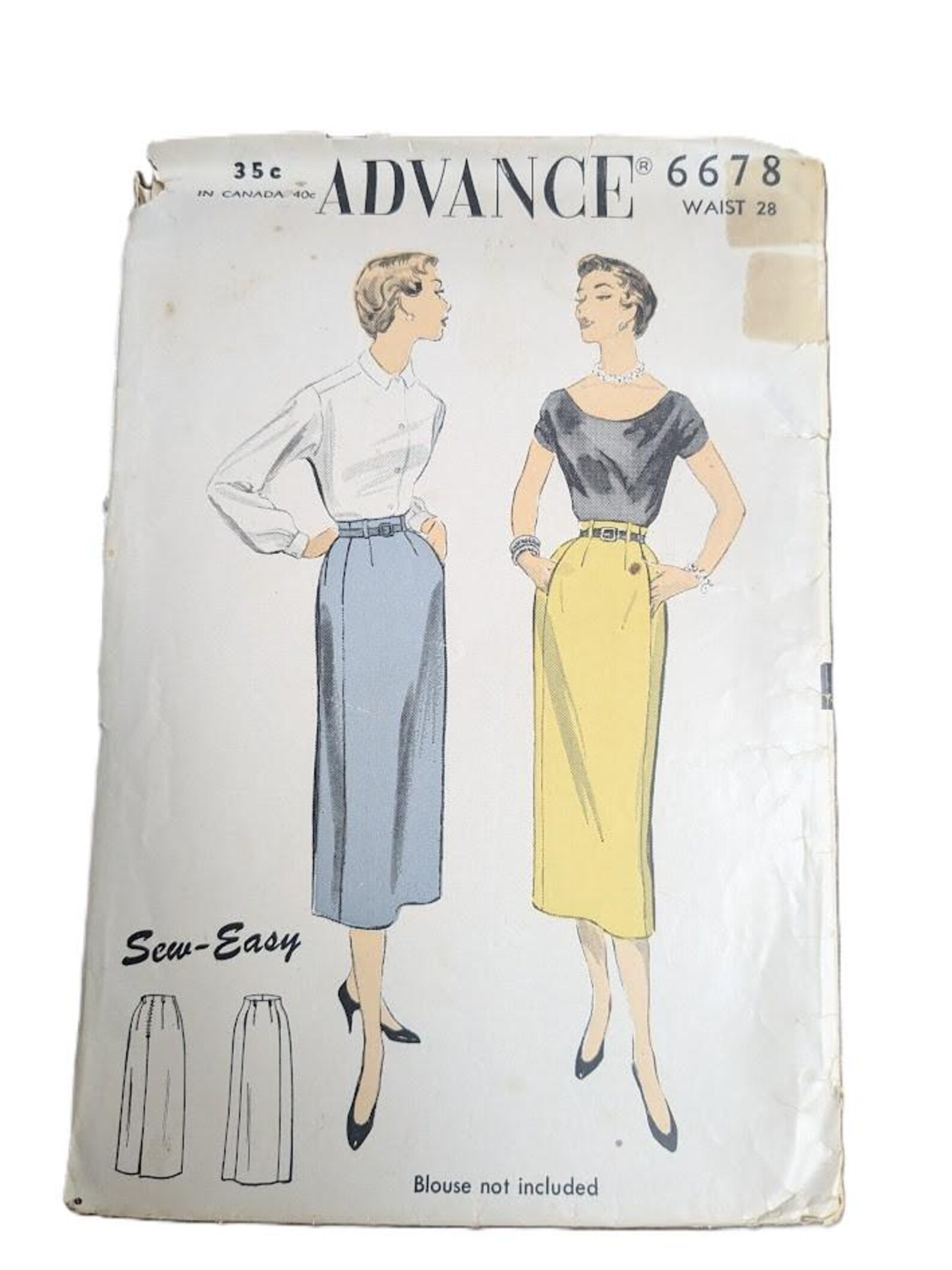 1940s/50s Vintage Sewing Pattern Simplicity 4117 4376 2000 1212 4784 ...