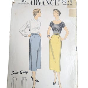 1940s/50s Vintage Sewing Pattern Simplicity 4117 4376 4946 1212 4784 ...