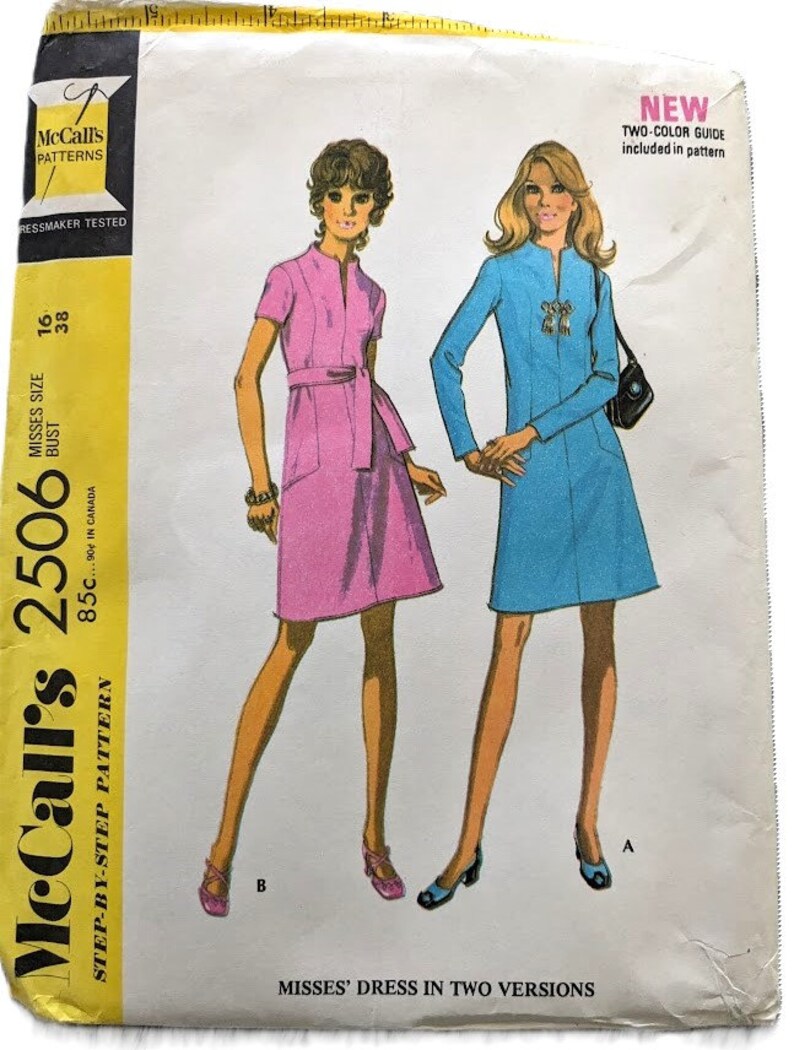 12 and Larger 1970s Vintage Sewing Pattern Mccalls 5390 2506 4795 4467 ...