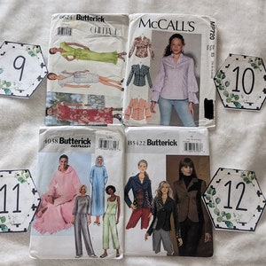 UC Plus Size Sewing Pattern Mccalls 2350 720 Butterick 6569 63314 336 ...