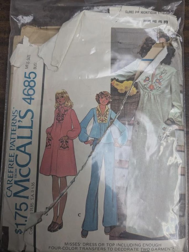 1970s Vintage Sewing Pattern Simplicity 5491 9927 7790 6433 9676 8698 ...
