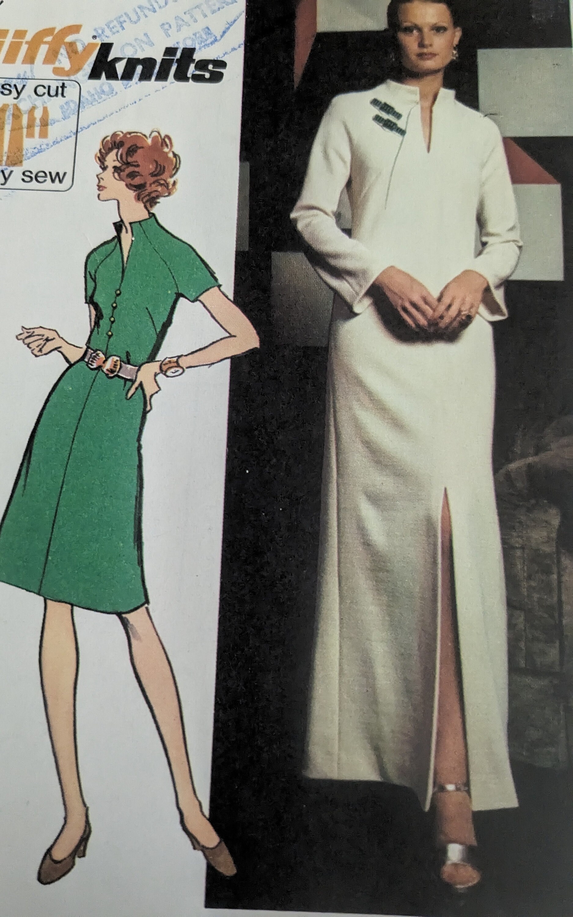 U Pick 1970s Vintage Sewing Patterns Poncho Designer Marie Osmond ...