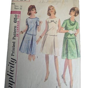 1950/60s Vintage Sewing Pattern Mccalls 7635 6977 7919 Butterick 8369 ...