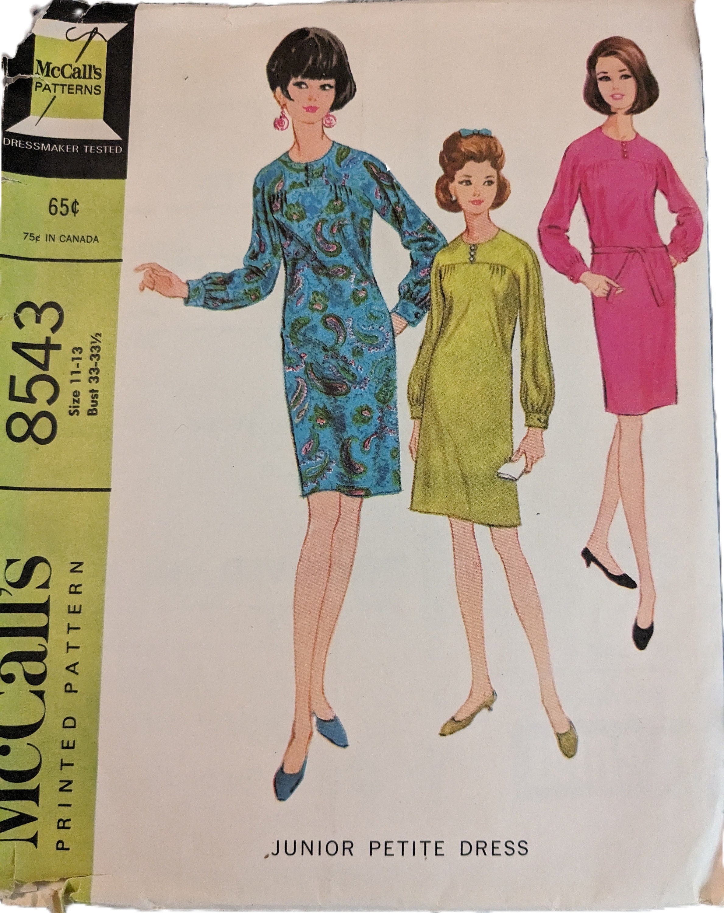 You Pick Vintage 1960s Sewing Pattern Mccalls 9018 9347 9242 9396 6276 ...