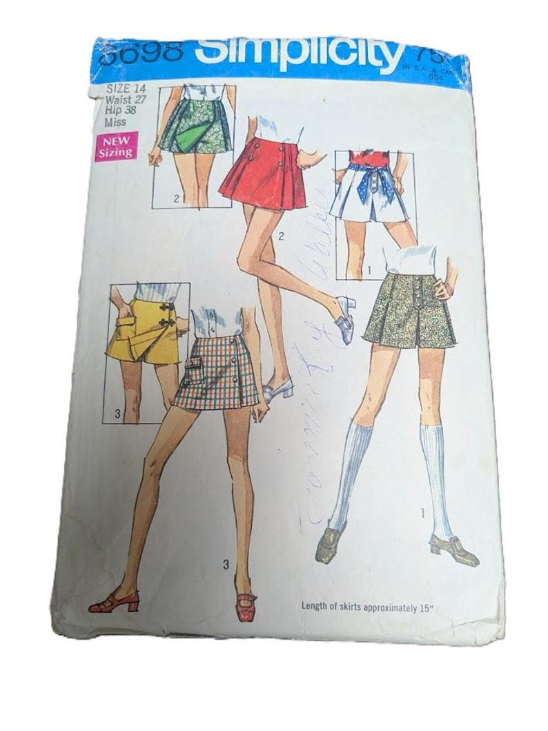 1970s Vintage Sewing Pattern Simplicity 5491 9927 7790 6433 9676 8698 ...