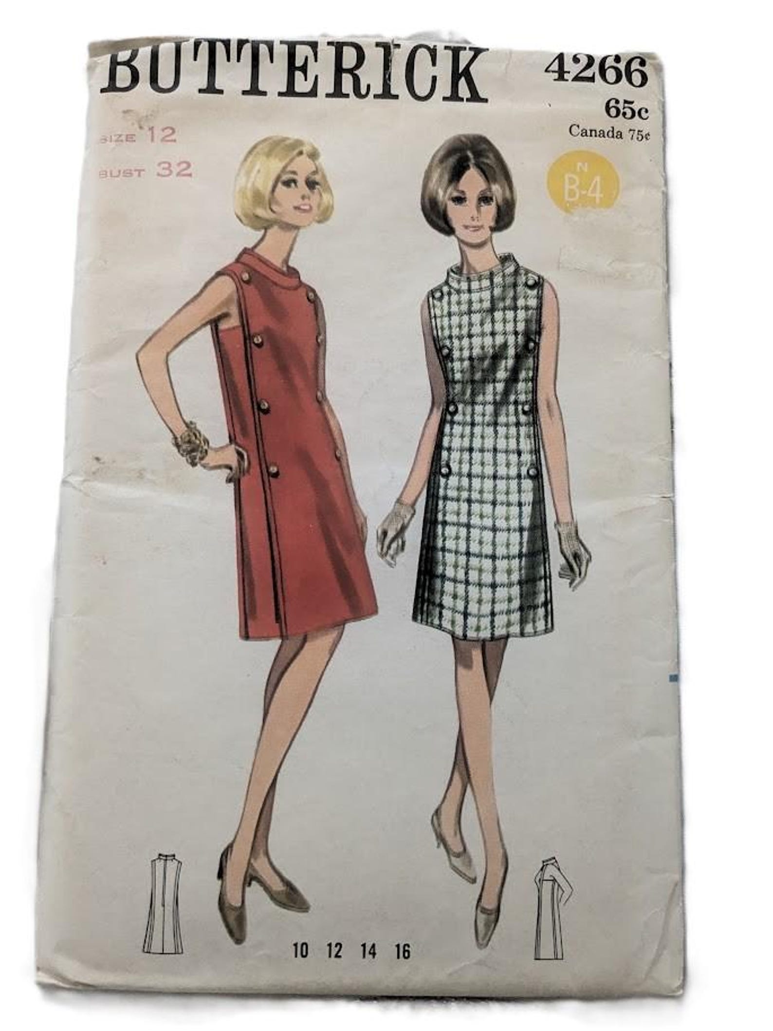 Vintage Sewing Pattern B32 Simplicity 4952 6741 6592 8125 Mccalls 7800 ...