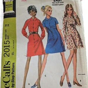 1970s Vintage Sewing Pattern Mccalls 3480 5493 2586 2788 2015 4177 2327 ...