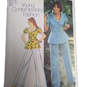 1970s Vintage Sewing Pattern Simplicity 5466 6156 9676 7211 6518 8746 ...