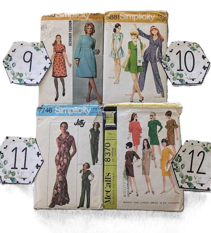 U Pick Bust 34 1970s Vintage Sewing Pattern Mccalls 2389 2443 3050 2519 ...