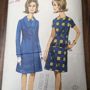 B38 1960s Vintage Sewing Pattern Mccalls 9515 9621 9565 Simplicity 7535 ...