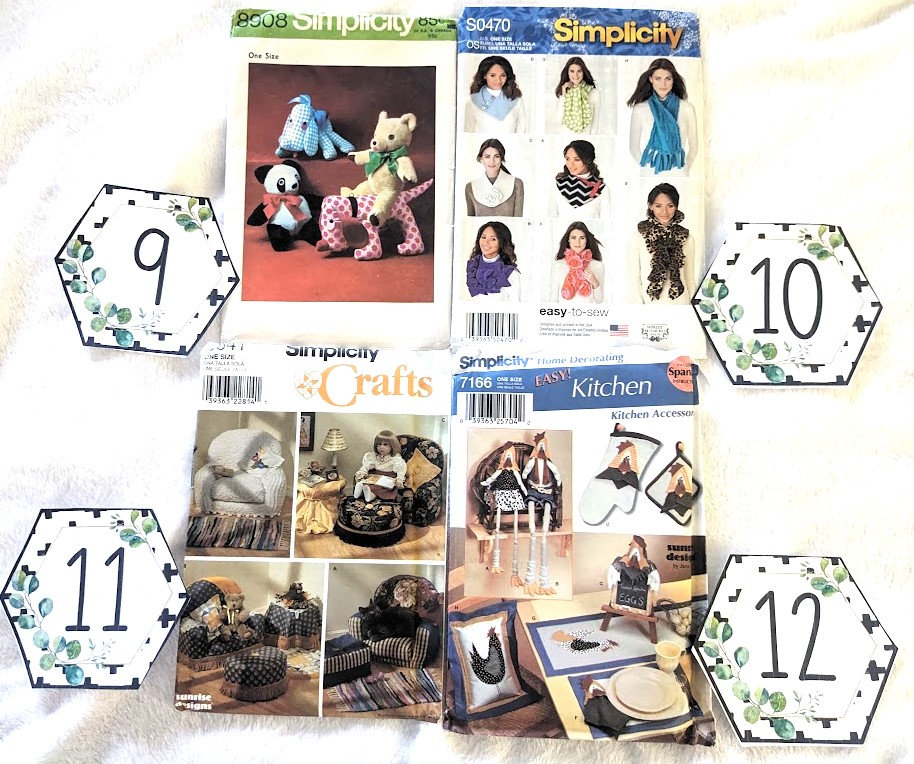 UC Crafts Home Decor Sewing Pattern Simplicity 1729 7355 0660 8668 0470 ...