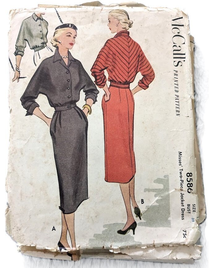 U Pick 1950s Vintage Sewing Patterns Complete Simplicity 1847 1886 1685 ...