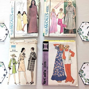Vintage Sewing Pattern Simplicity 8100 8818 5355 9148 5526 7439 6385 ...
