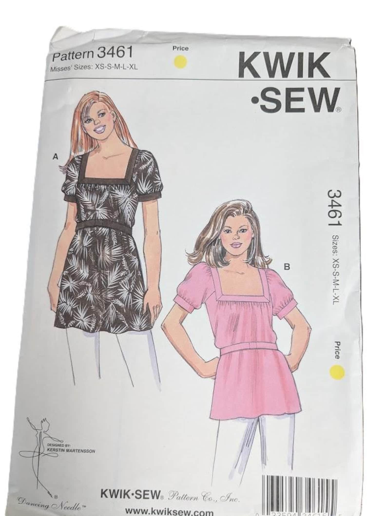 Uncut Kwik Sew Vintage Sewing Pattern 3307 3377 2100 2647 3337 3059 ...