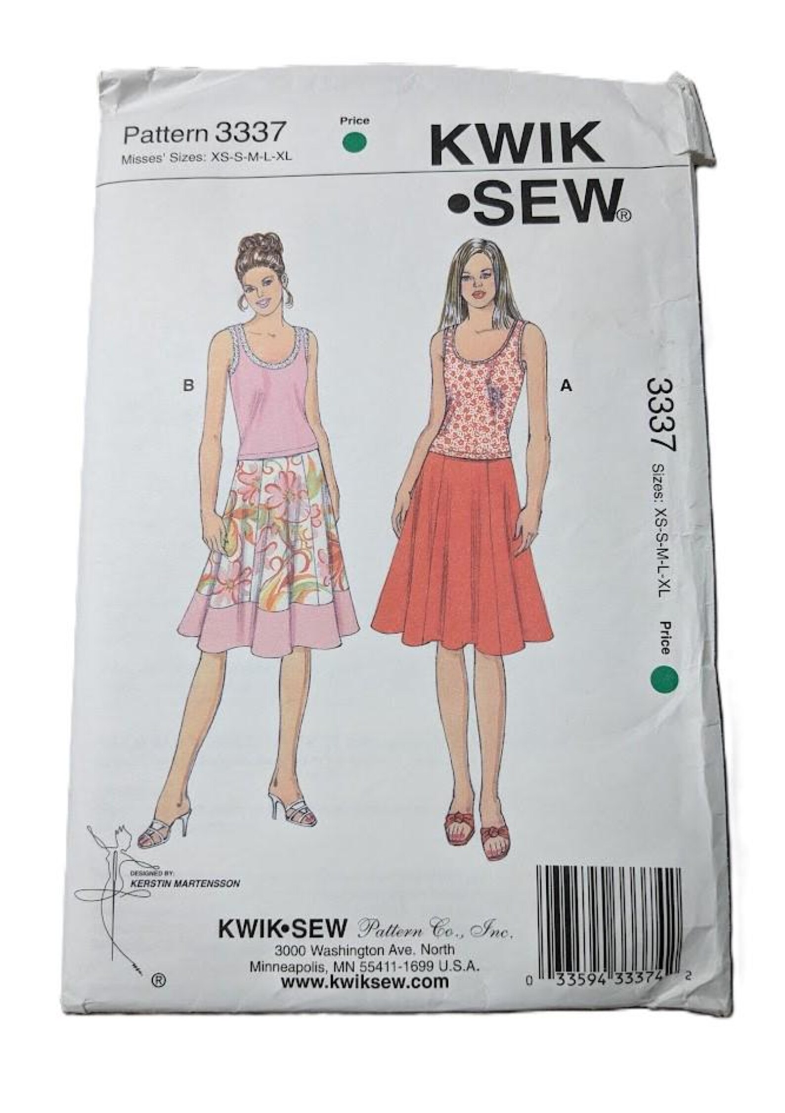 Uncut Kwik Sew Vintage Sewing Pattern 3307 3377 2100 2647 3337 3059 ...