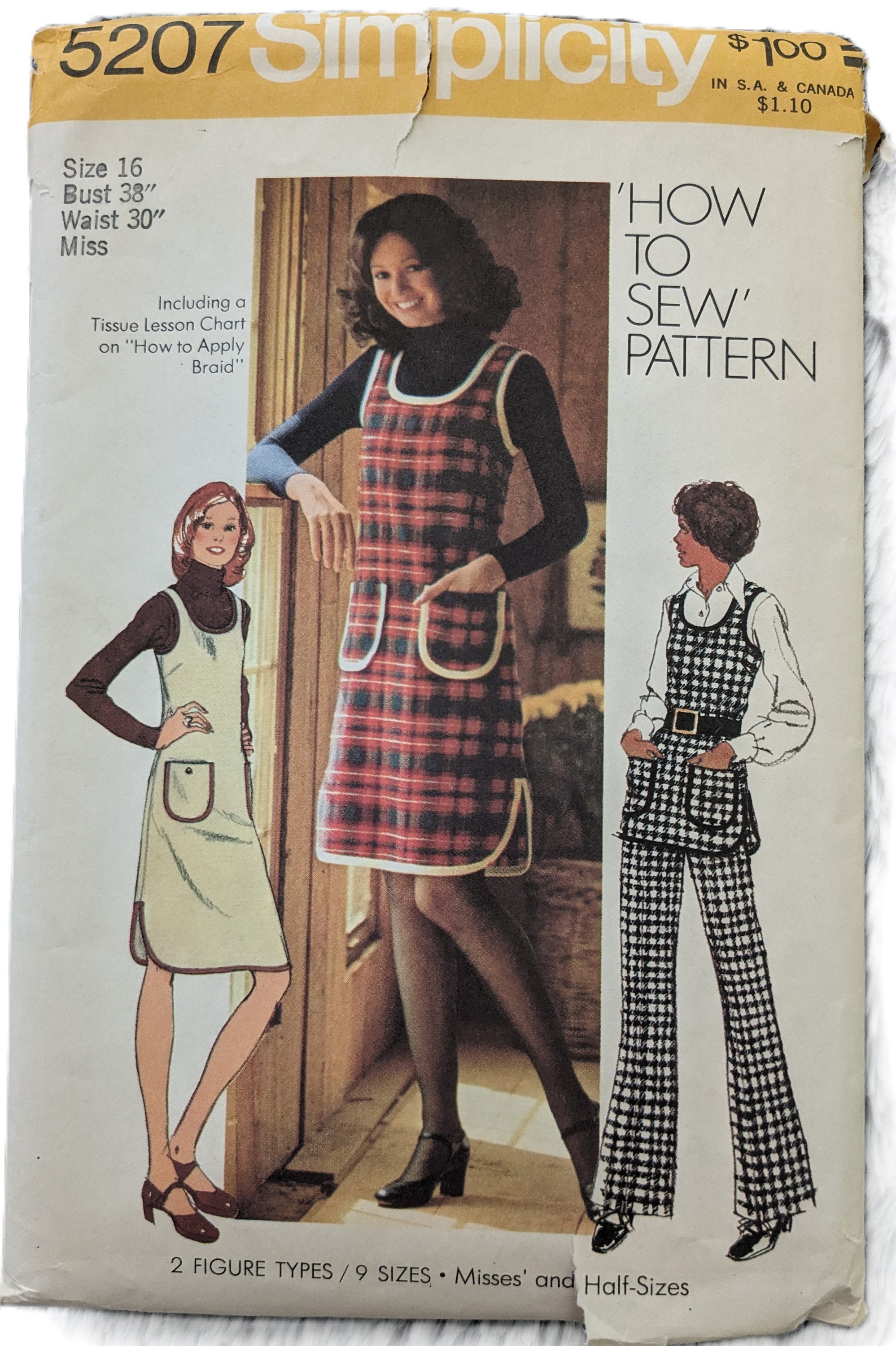 U Pick Vintage 1970s Sewing Patterns Simplicity 5207 5213 8356 5914 ...