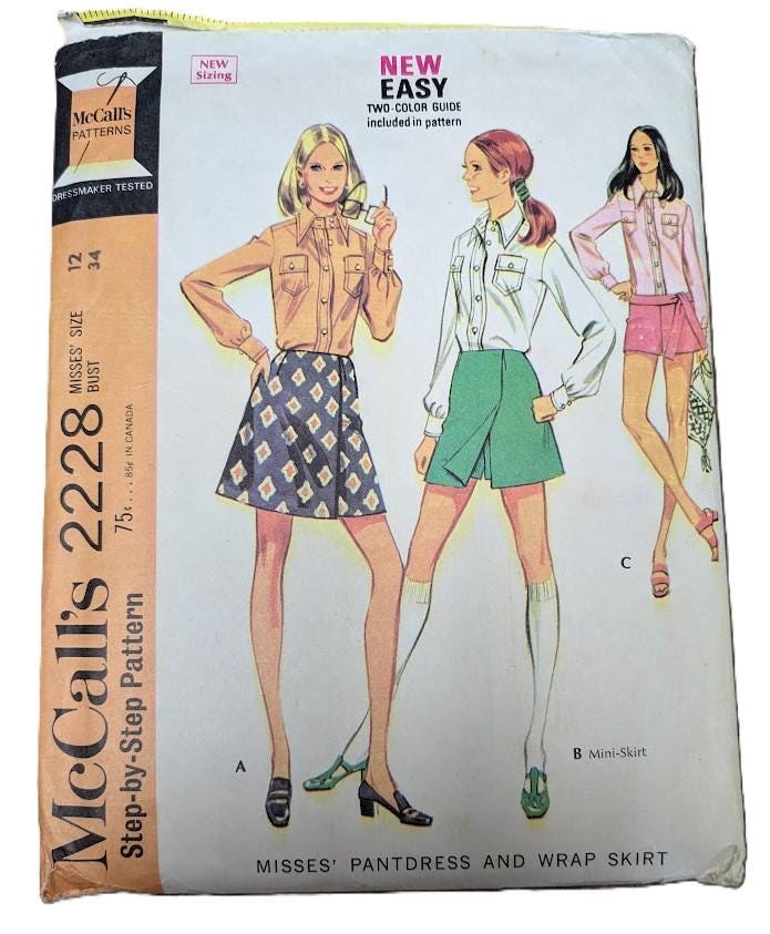 Vintage 1960s/70s Sewing Pattern Vogue 6005 1600 1545 7119 6543 7788 ...