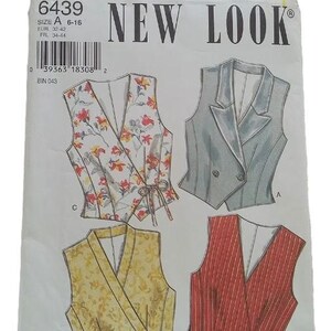 U Pick NEW LOOK UNCUT Ff Sewing Patterns 6894 6923 6056 0607 6121 6885 ...