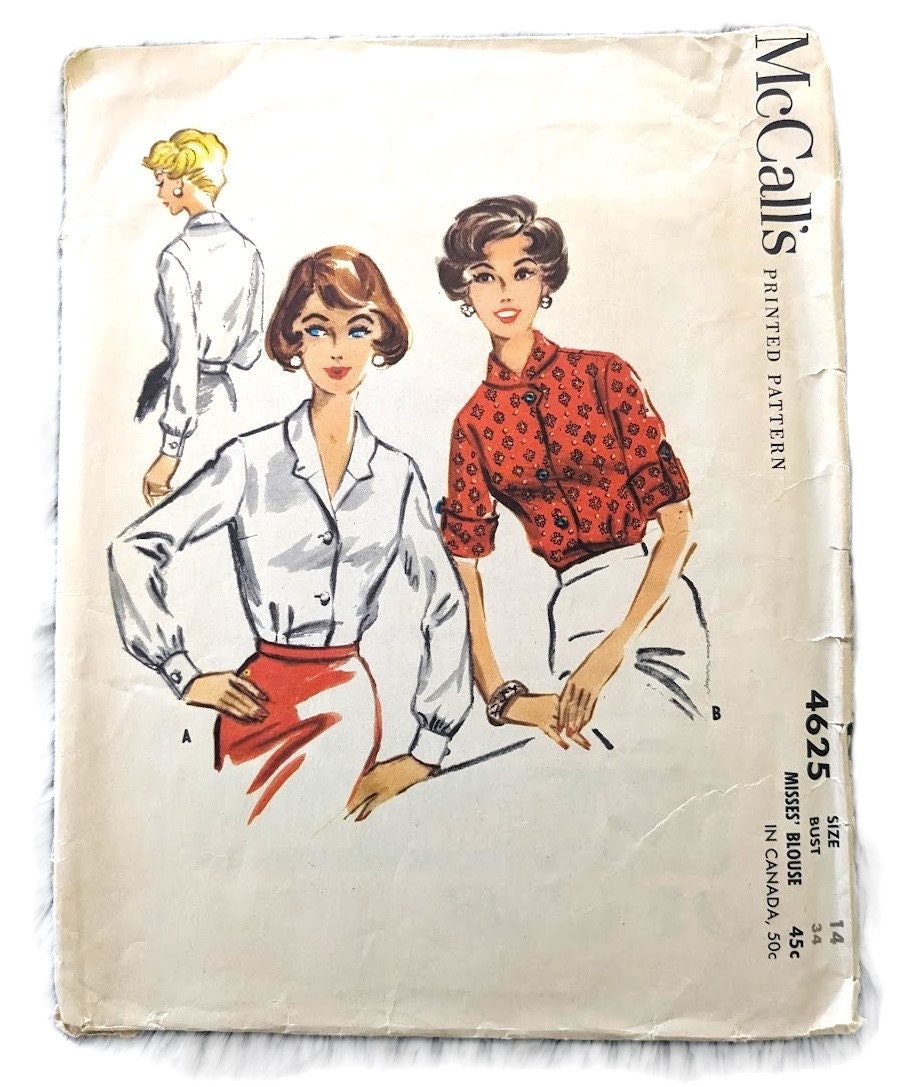 1950s/60s Vintage Sewing Pattern Simplicity 2600 4336 3591 3663 Mccalls ...