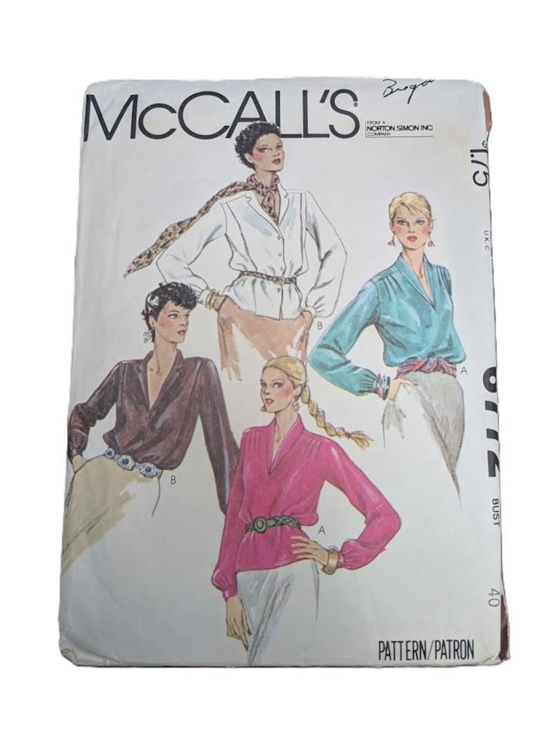 1970s Vintage Sewing Pattern Simplicity 5491 9927 7790 6433 9676 8698 ...