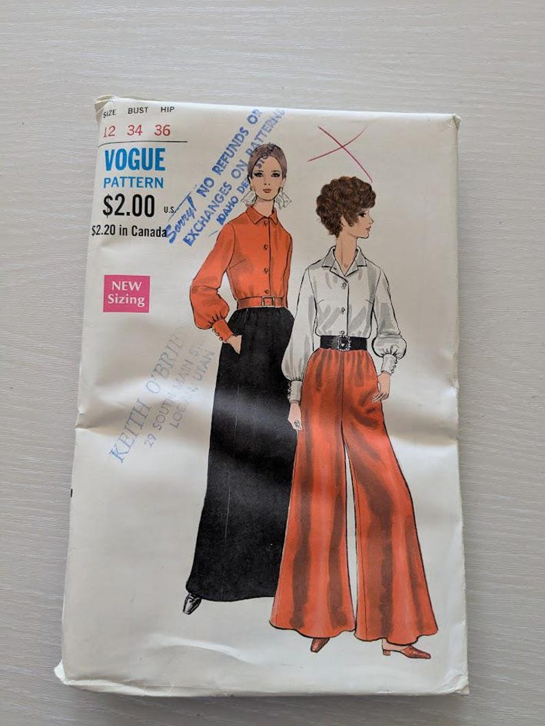 UNCUT Vintage Vogue Sewing Pattern 8234 8105 7759 9253 8177 9224 8244 ...