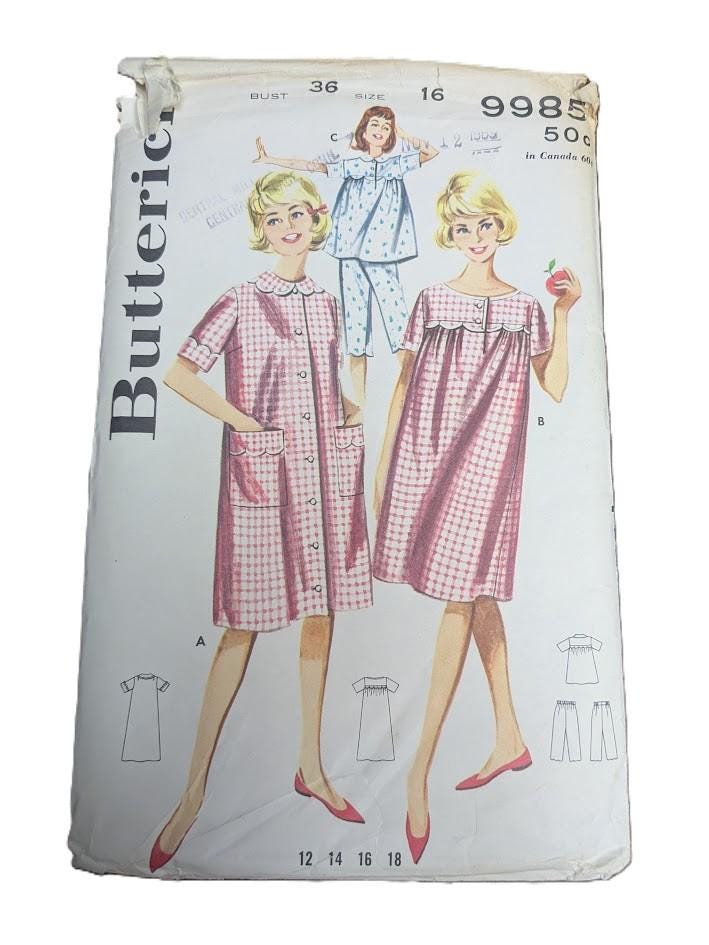 1960s Vintage Sewing Pattern Mccalls 8036 2244 8059 8395 Simplicity 6651 6401 6132 7803 5361 ...