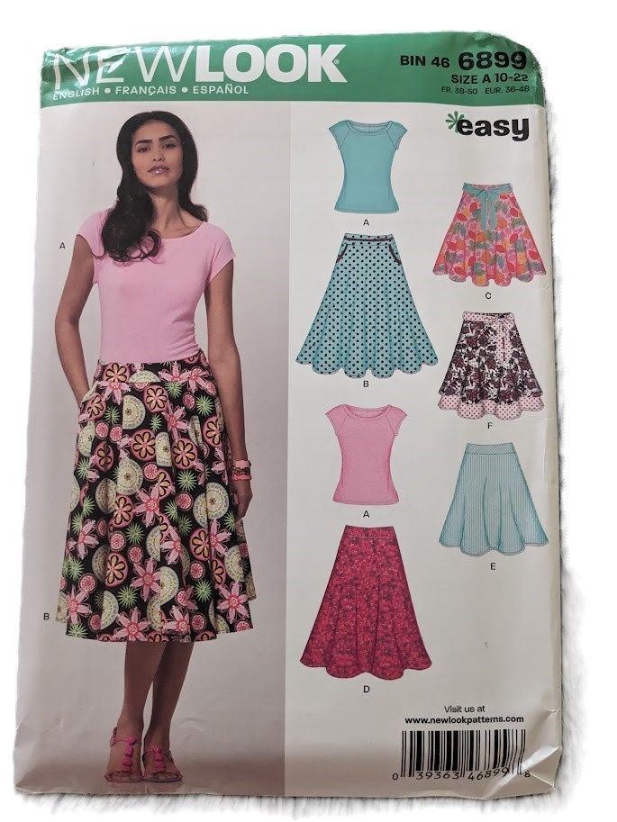 U Pick NEW LOOK UNCUT Ff Sewing Pattern 6271 6330 6899 6352 6866 6963 ...
