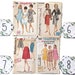 1960s Vintage Sewing Pattern Mccalls 9374 6276 7159 9421 Simplicity ...