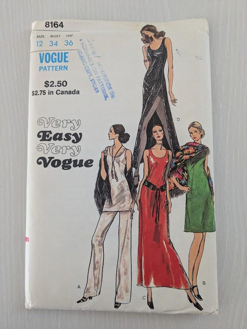 UNCUT RARE 1960s Vintage Vogue Sewing Pattern 7360 7528 8183 9496 9347 ...
