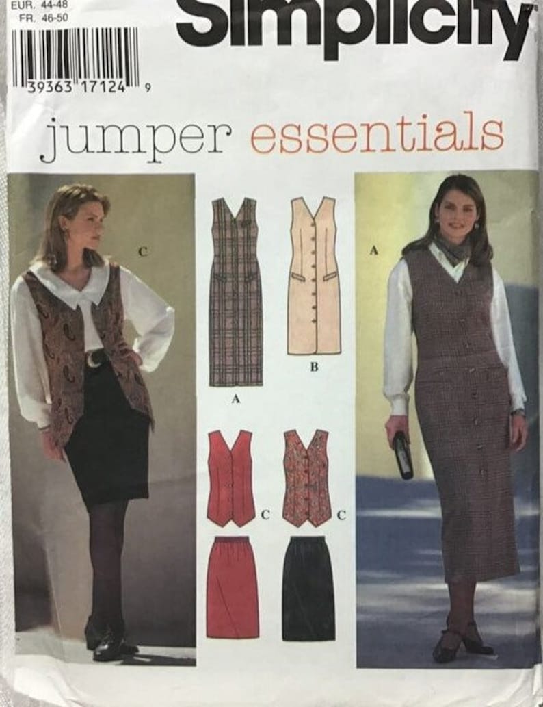 U Pick Uncut Vogue Simplicity Sewing Patterns Reg/plus Size Dress Pants ...