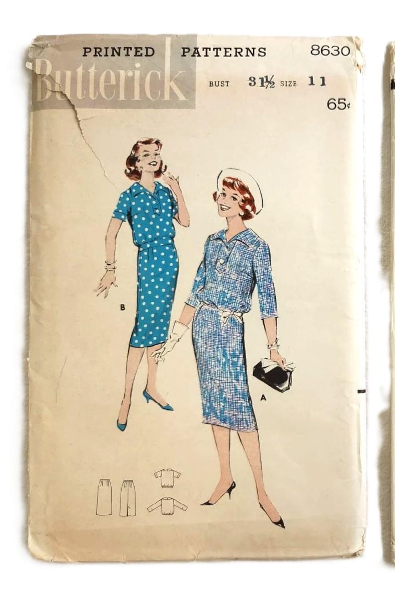 Vintage 1940s/50s Sewing Pattern Simplicity 4442 4631 4519 1566 3322 ...