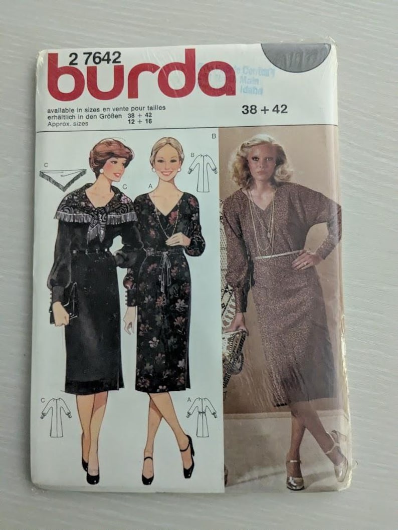Burda Sewing Pattern 27642 6522 6547 6490 6631 6883 6909 6530 6754 6523 ...